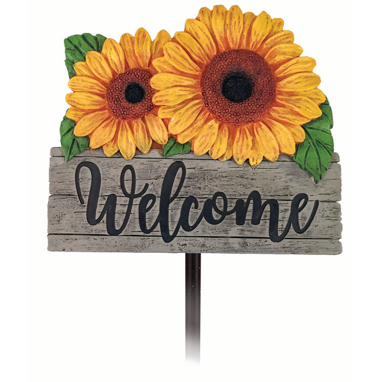 Arlmont & Co. Sharai Polyresin Garden Stake | Wayfair